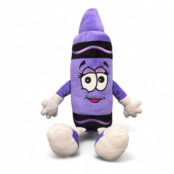Crayola | Toys | Crayola Purple Crayon Stuffed 7 Plush Toy | Poshmark